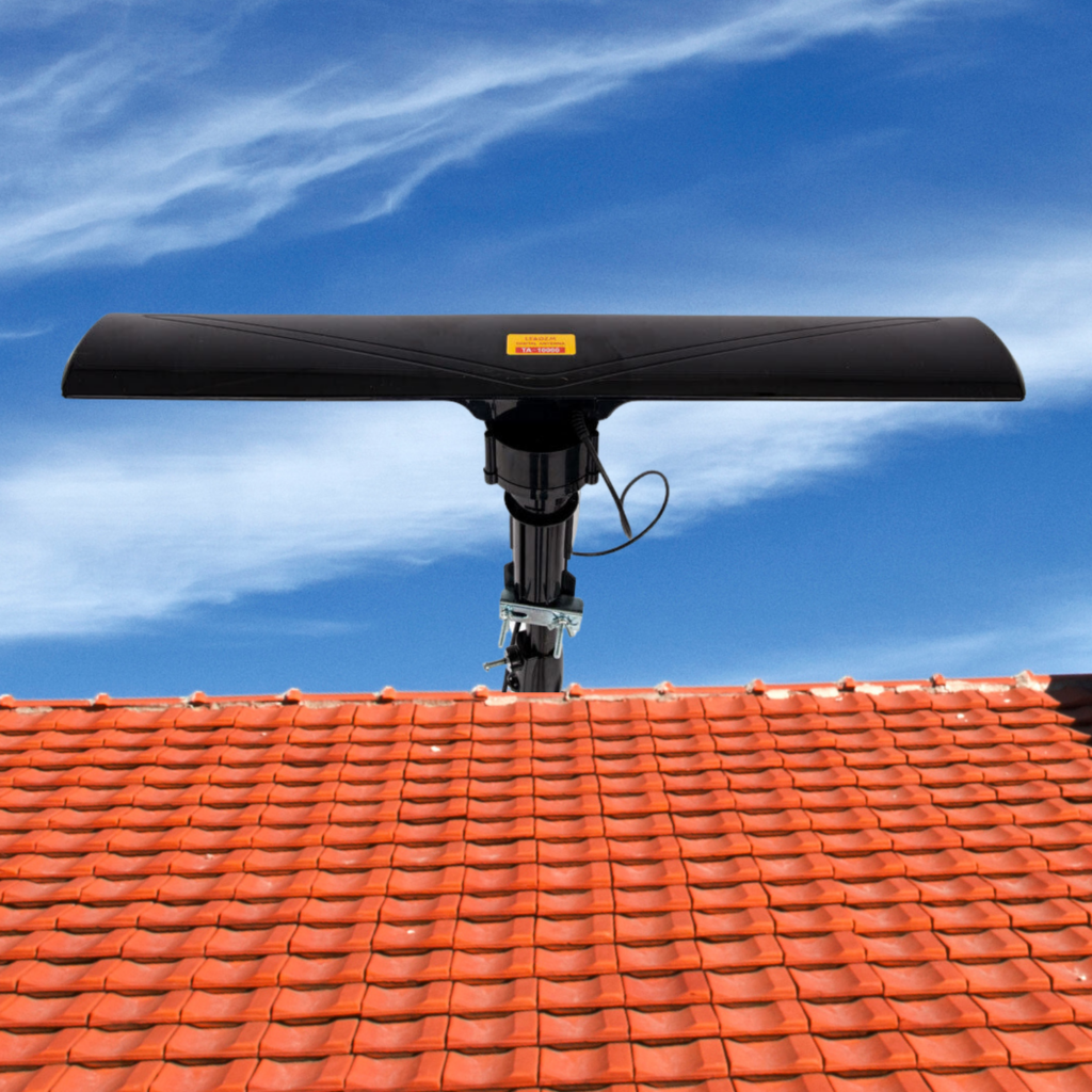 Long Range Omnidirectional Outdoor HD TV Antenna with Signal Booster ...