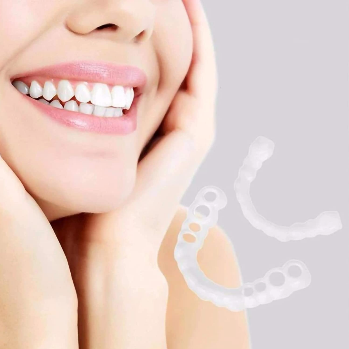 Adjustable Snap-On Dentures - Instant Perfect Smile Veneers